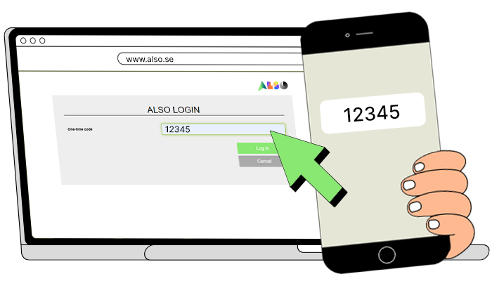 ALSO - Multifactor authentication - ALSO Sweden AB (SE)